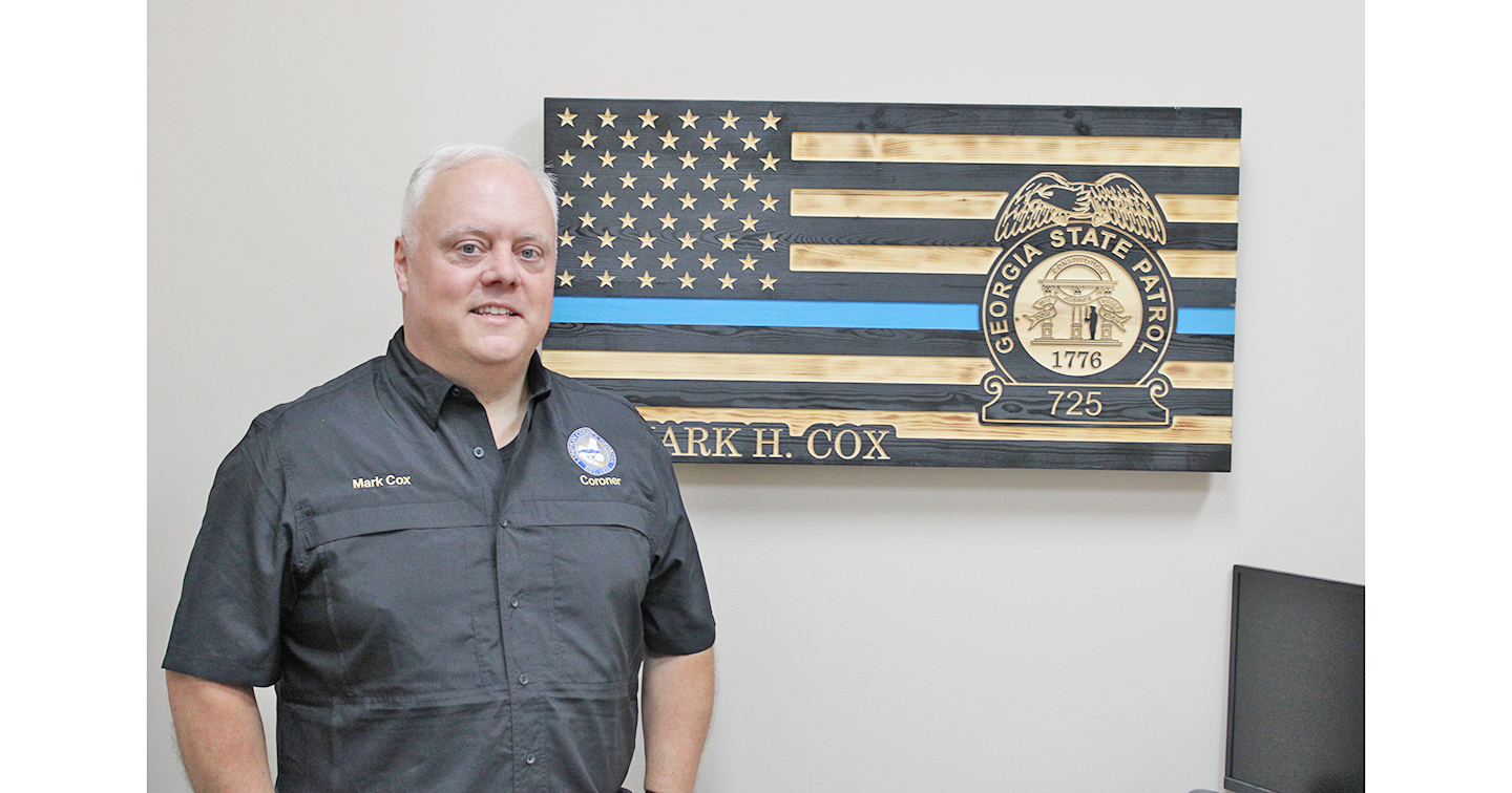 Officer Mark Cox named State’s best coroner | The Dahlonega Nugget ...