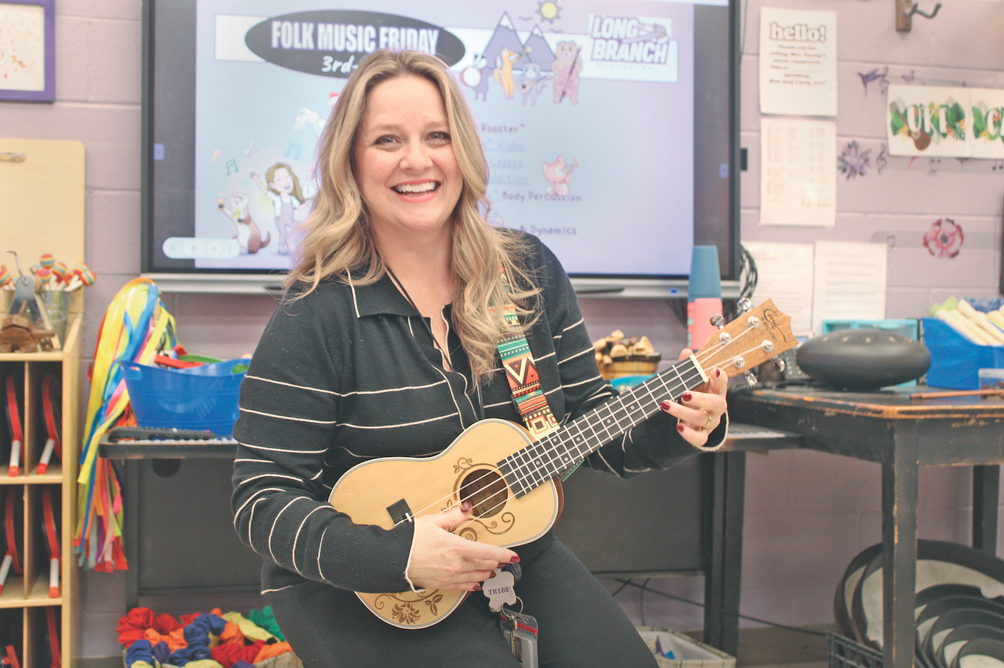 Teacher of the Year hits all the right notes at Long Branch Elementary ...