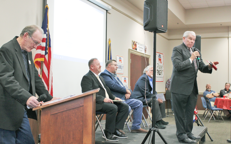 Candidates mix it up at local forum | The Dahlonega Nugget, Dahlonega, GA